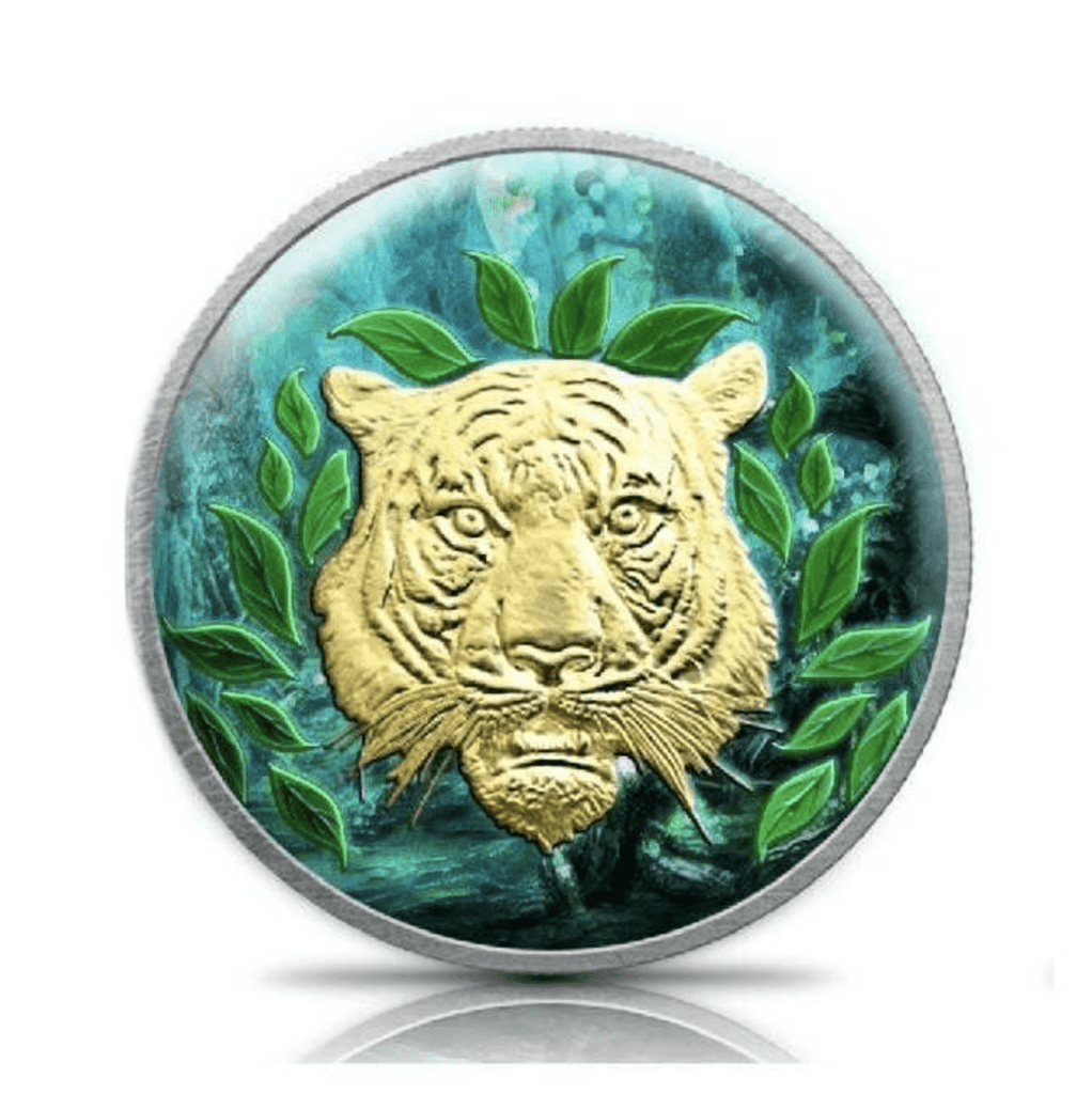 2022 Lost Tigers Of Cambodia - Animal Predators 1oz Silver Coin | The ...