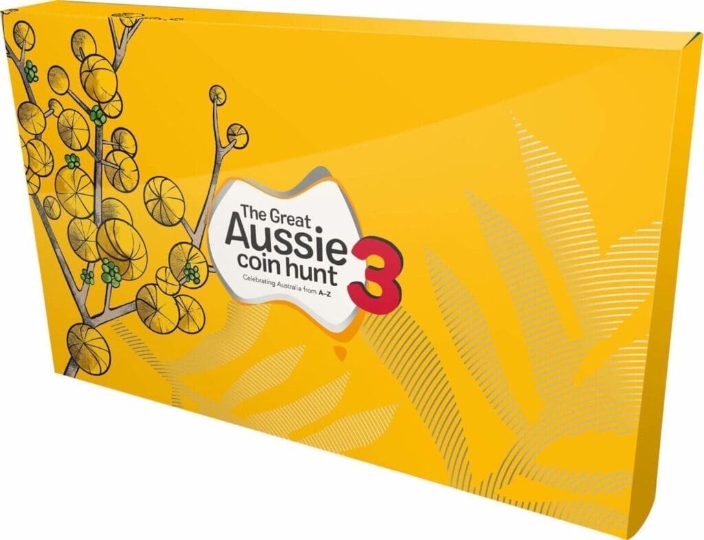 2022 Great Australian Coin Hunt Fine Silver Proof Alphabet Coin Set