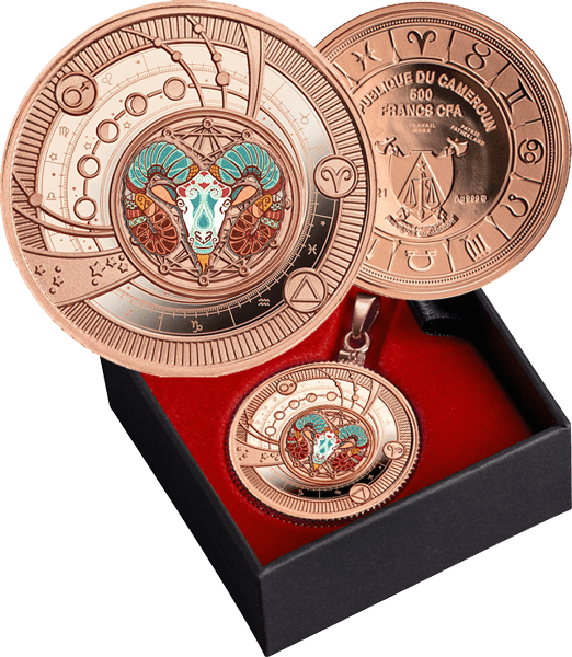 2021 Aries – Zodiac Signs 10g Silver Proof Coin | The Coin Chest