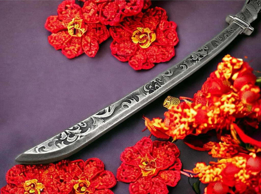 2024 Katana Sword Shaped 2oz Silver Coin | The Coin Chest