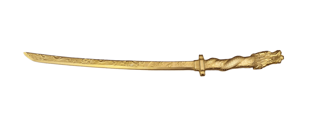 2024 Katana Sword Shaped 2oz Silver Coin | The Coin Chest