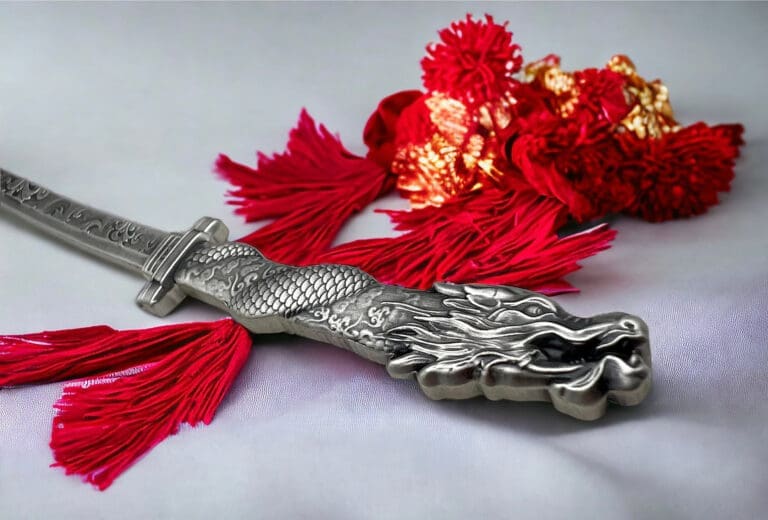 2024 Katana Sword Shaped 2oz Silver Coin | The Coin Chest