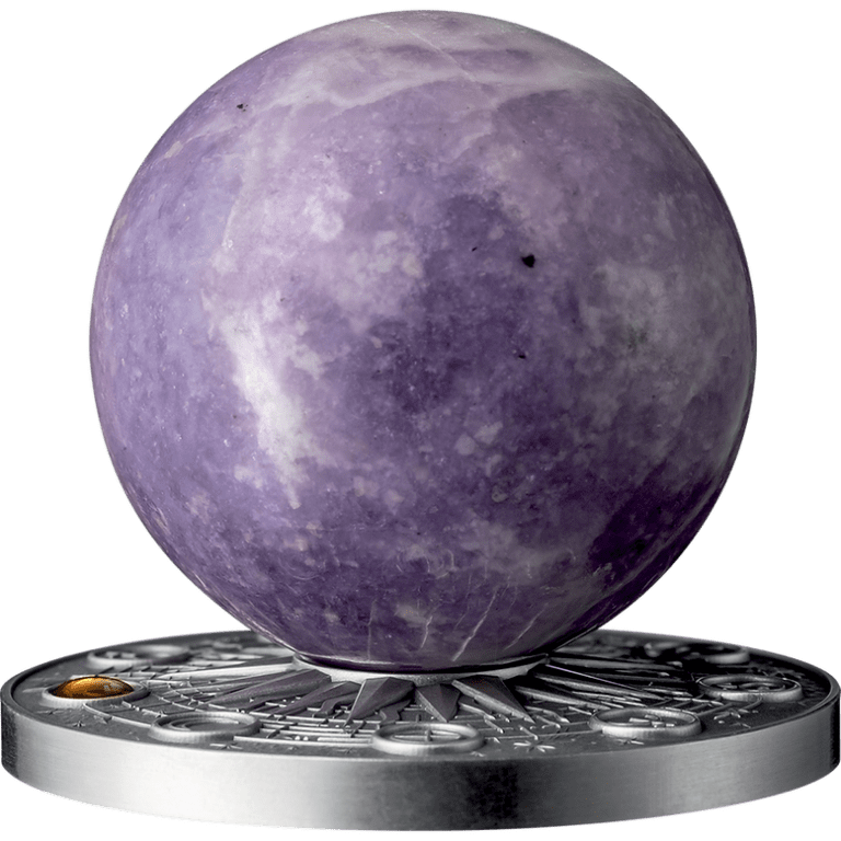 2024 Mercury Solar System 2oz Silver Spherical Coin | The Coin Chest