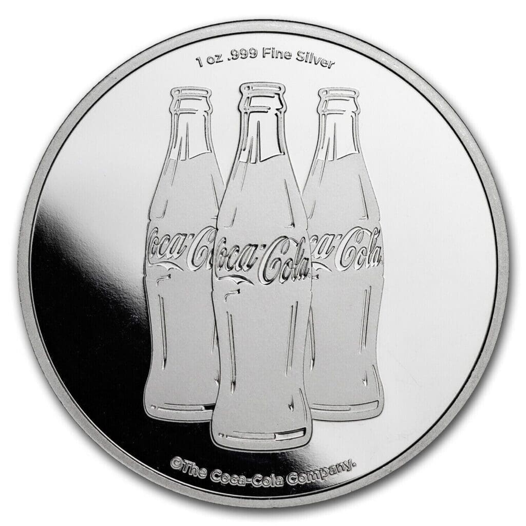Coca-Cola 1oz Silver Round | The Coin Chest
