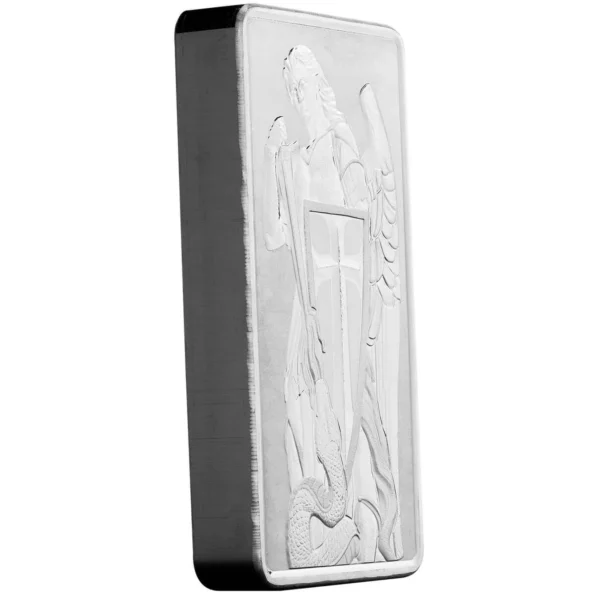 Archangel Michael 10oz Silver Scottsdale Bar | The Coin Chest