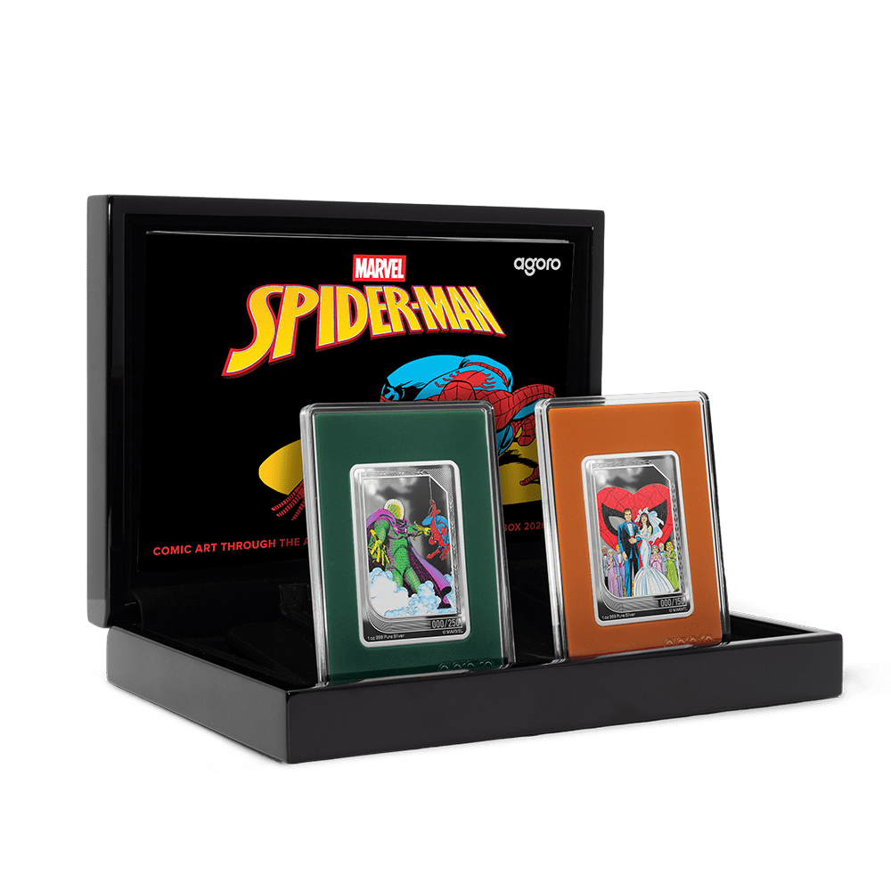 Spider-Man: Comic Art Through The Ages 2026 Agoro Trading Coin Blind ...